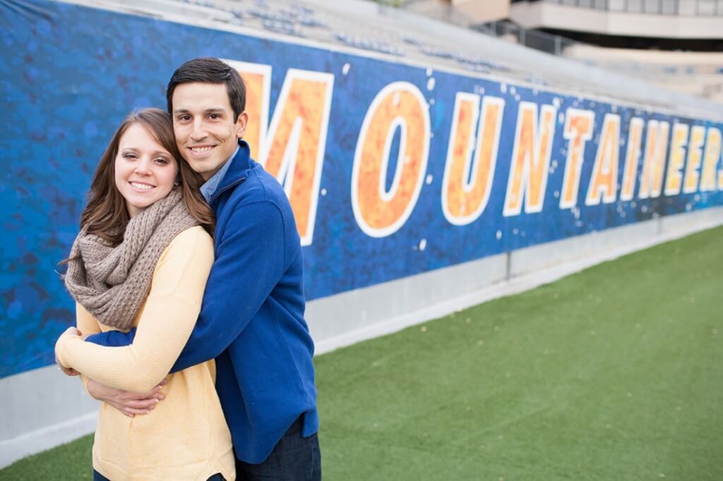 Mara & Mike: WVU Engagement Session - Jessica Fike Photography Blog