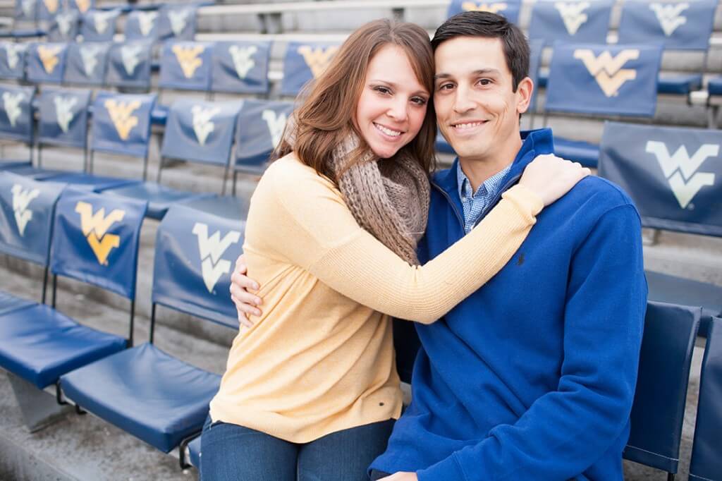 Mara & Mike: WVU Engagement Session - Jessica Fike Photography Blog